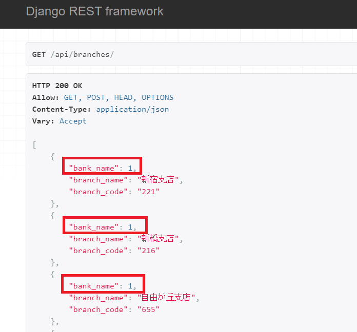 Django REST Frameworkで簡単なREST APIを実装する方法