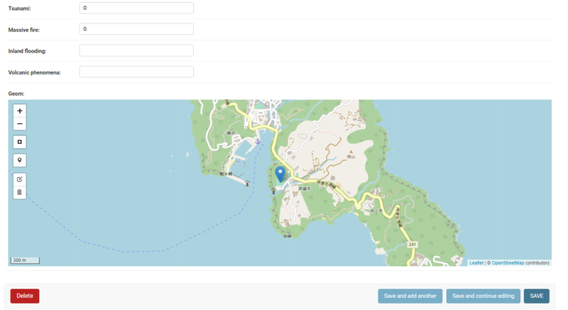 GeoDjango入門チュートリアル